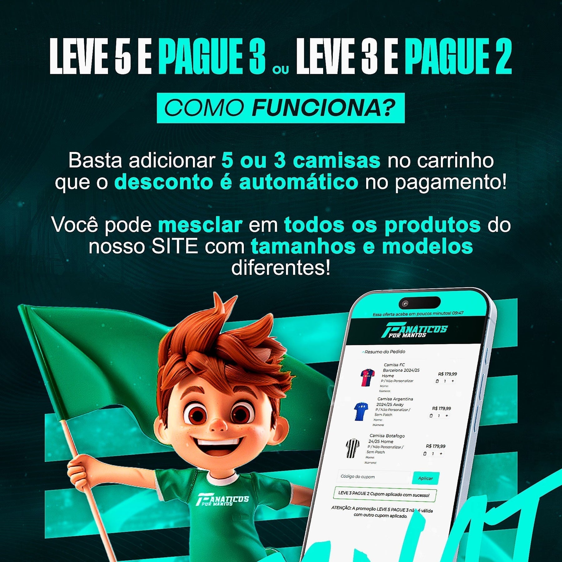 Conjunto Olympique de Marseille Zíper Longo Azul